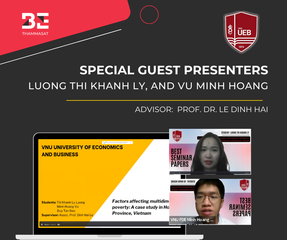 Congratulations to student winners of the Best Bachelor of Economics ...